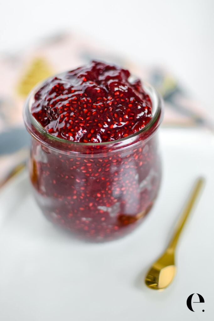 Chia Seed Jam Recipe (4-Ingredients) | Elizabeth Rider