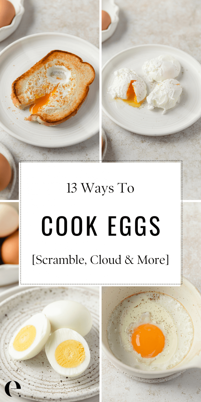 12 Easy Ways to Cook Eggs (Beginner-Friendly Guide) | Elizabeth Rider