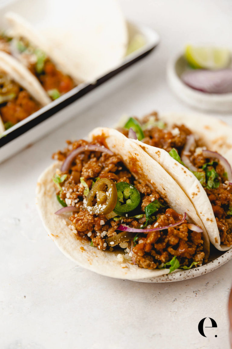 Ground Turkey Tacos | Elizabeth Rider