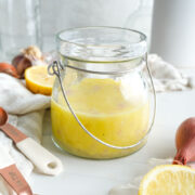 Lemon Shallot Vinaigrette Recipe | Elizabeth Rider