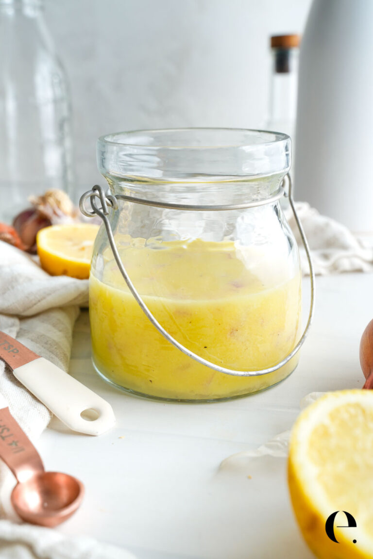 Lemon Shallot Vinaigrette Recipe | Elizabeth Rider