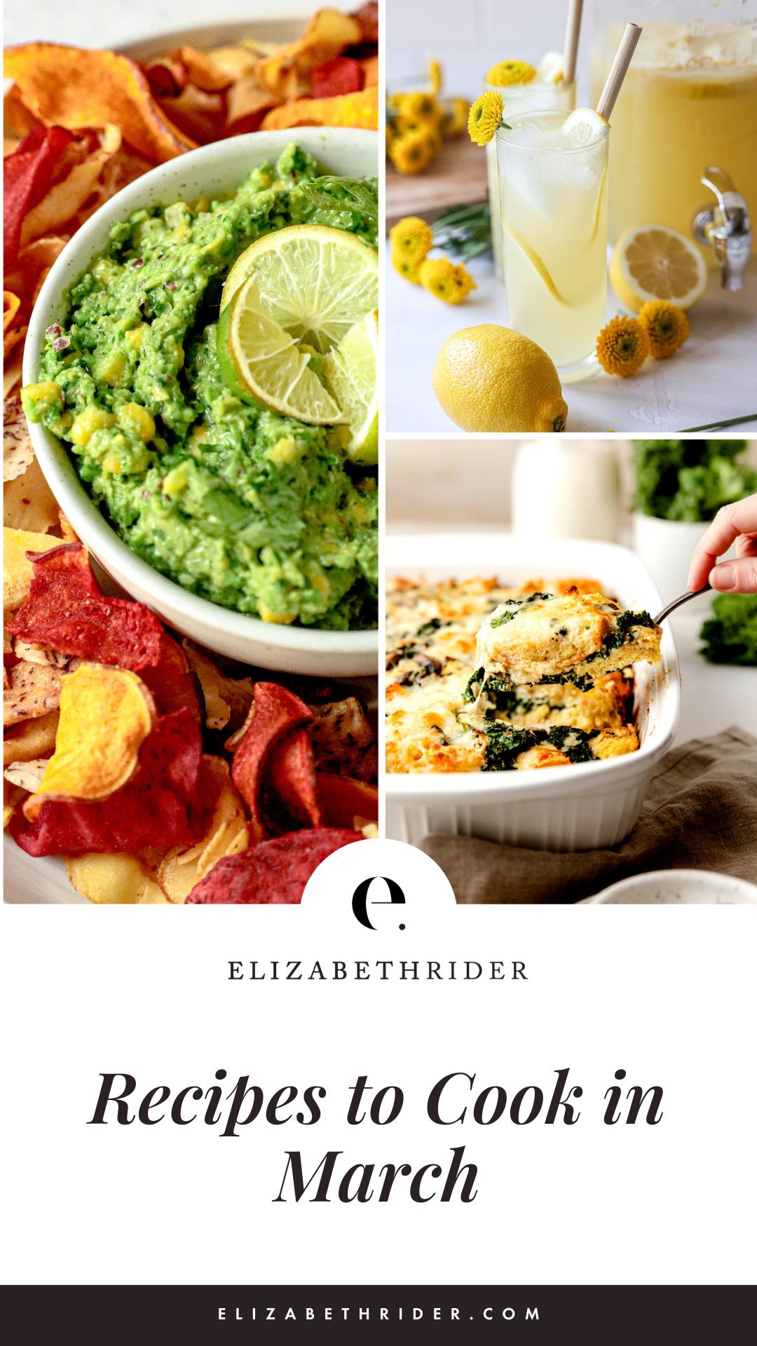 Seasonal Recipes | Elizabeth Rider - Modern Healthy Living