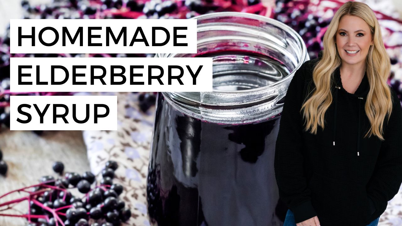 How to Make Healing Elderberry Syrup | Elizabeth Rider