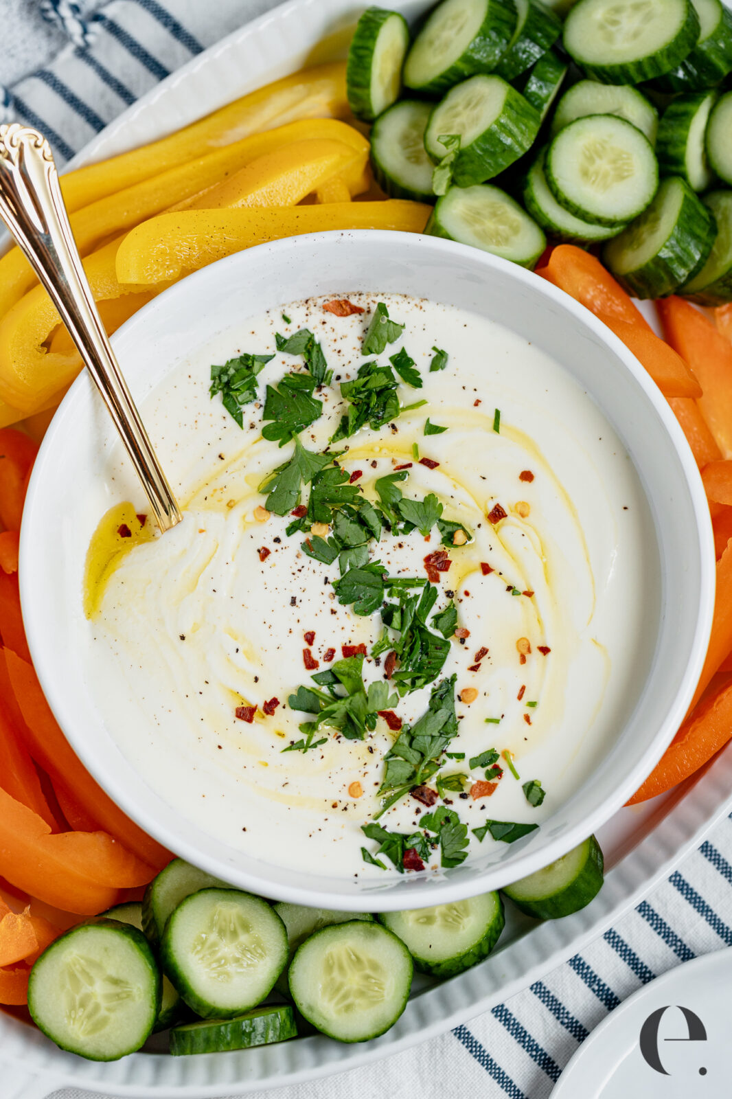 Easy Whipped Feta Dip | Elizabeth Rider