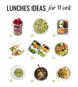 12 Lunch Ideas for Work (Easy & Healthy) | Elizabeth Rider