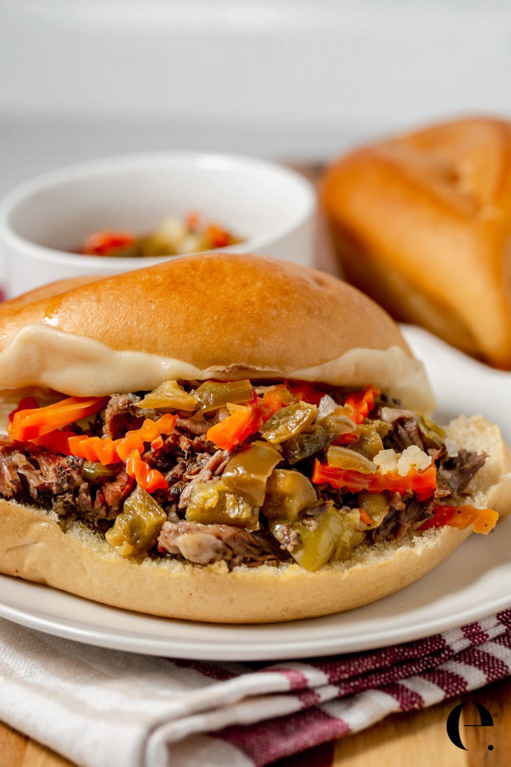 Italian Beef Sandwich Recipe (Slow Cooker Style) | Elizabeth Rider
