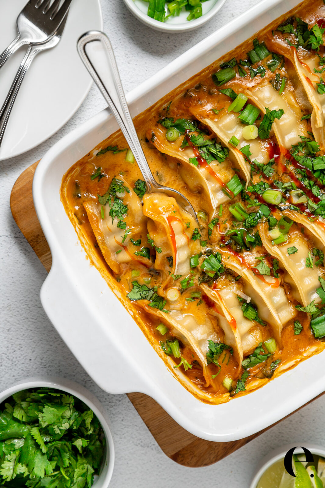 Viral Dumpling Bake (Easy 1-Pan Dinner Recipe) | Elizabeth Rider