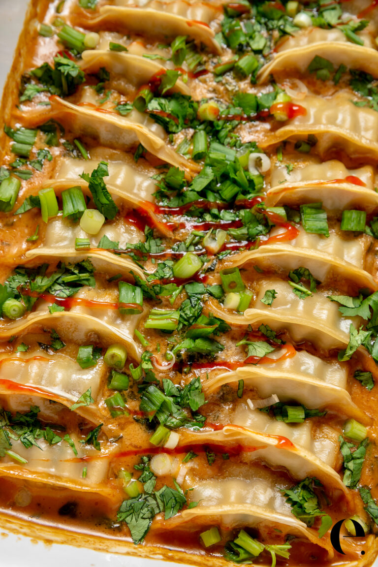 Viral Dumpling Bake (Easy 1-Pan Dinner Recipe) | Elizabeth Rider
