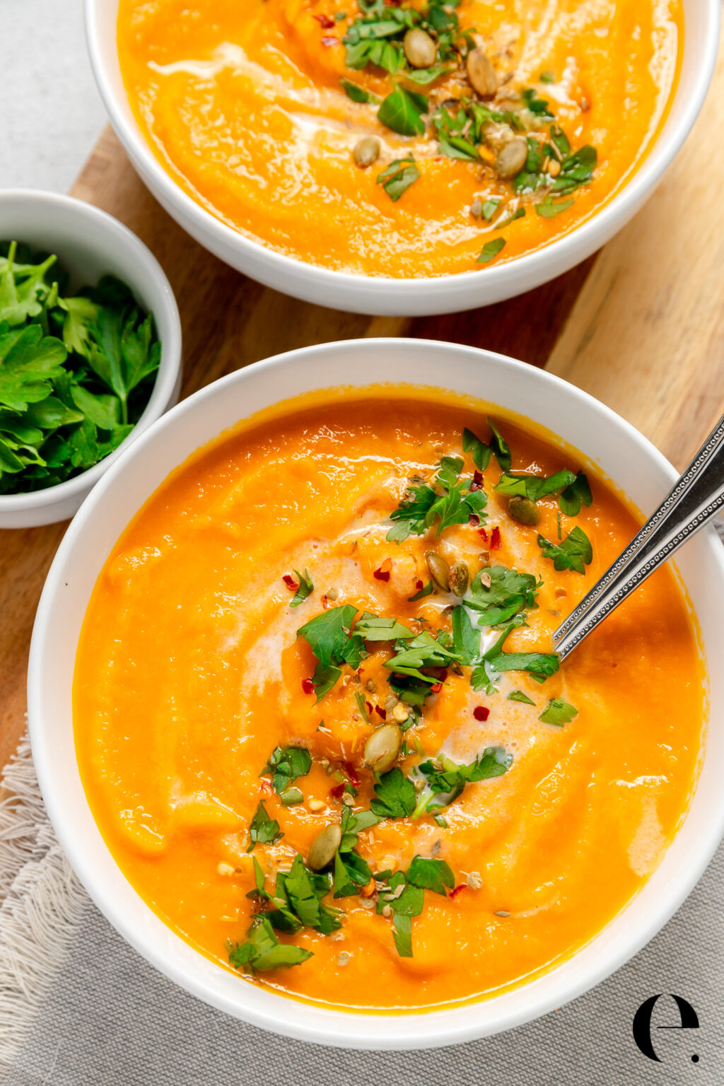 Carrot Ginger Soup | Elizabeth Rider